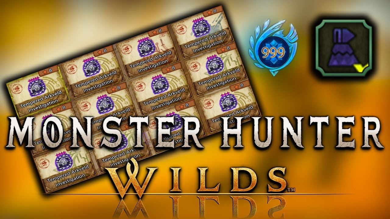 FASTEST WAY TO MAX RANK 999 | MONSTER HUNTER WILDS - !!!Old method ...