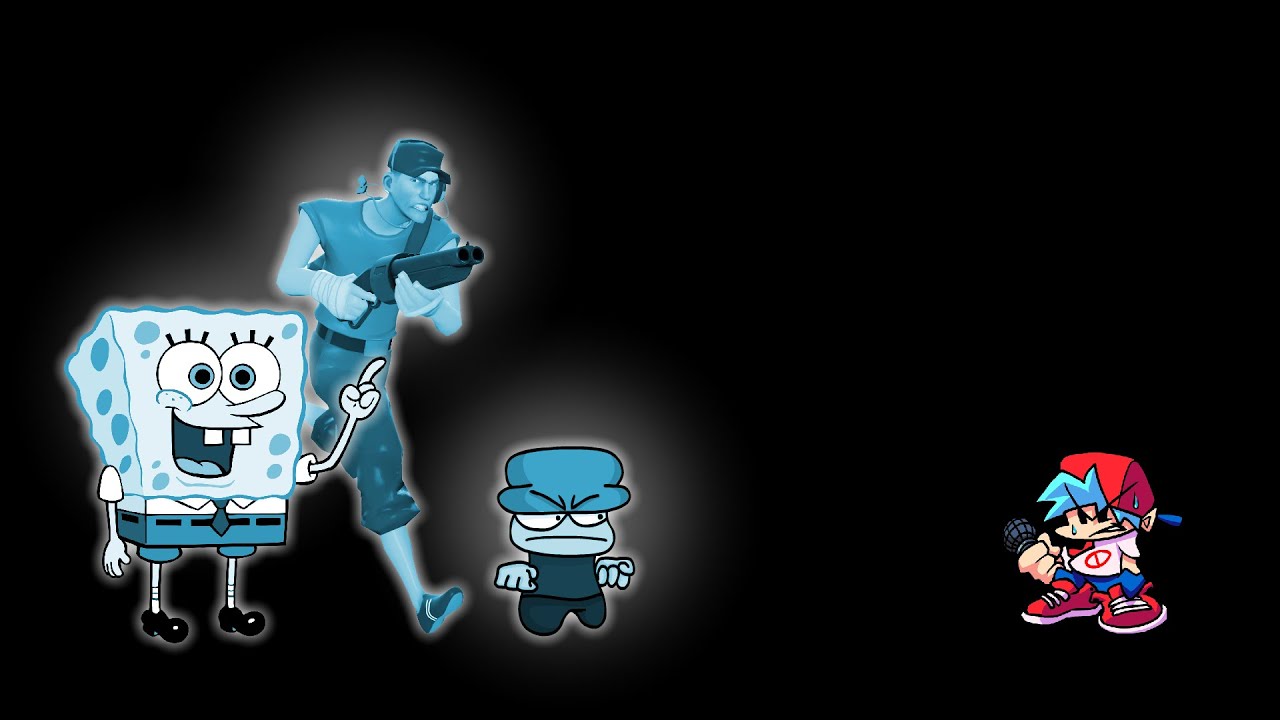 Opalescence - FNF VS Spongebob, Scout, and Bambi Song (loud) (flash ...