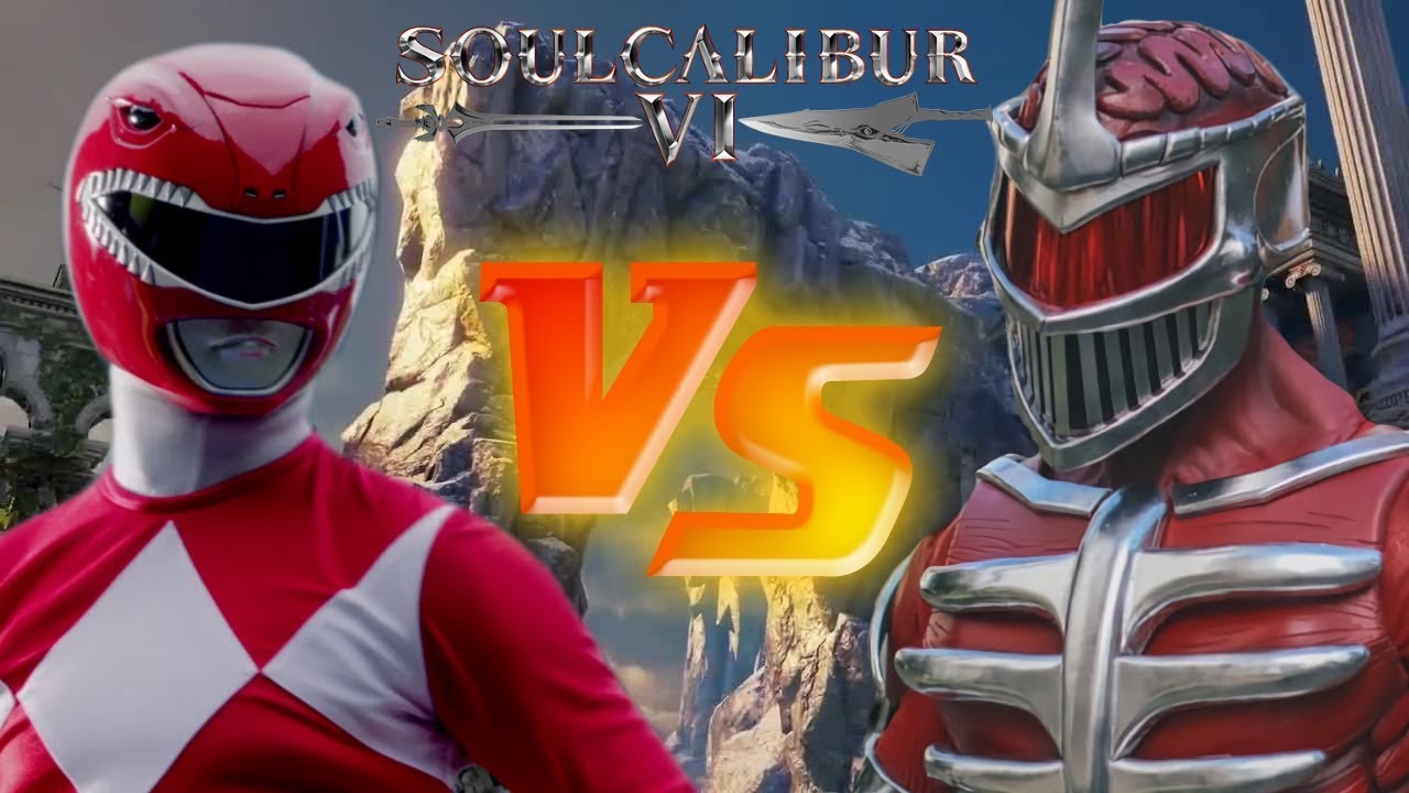SOUL CALIBUR 6 - Red Ranger vs Lord Zedd Gameplay (Custom Characters ...