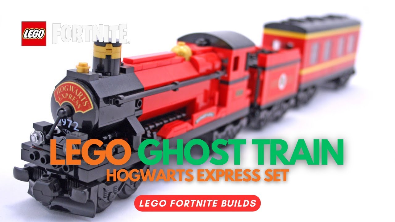 LEGO Ghost Train (based on the Harry Potter Hogswart Express) - YouTube