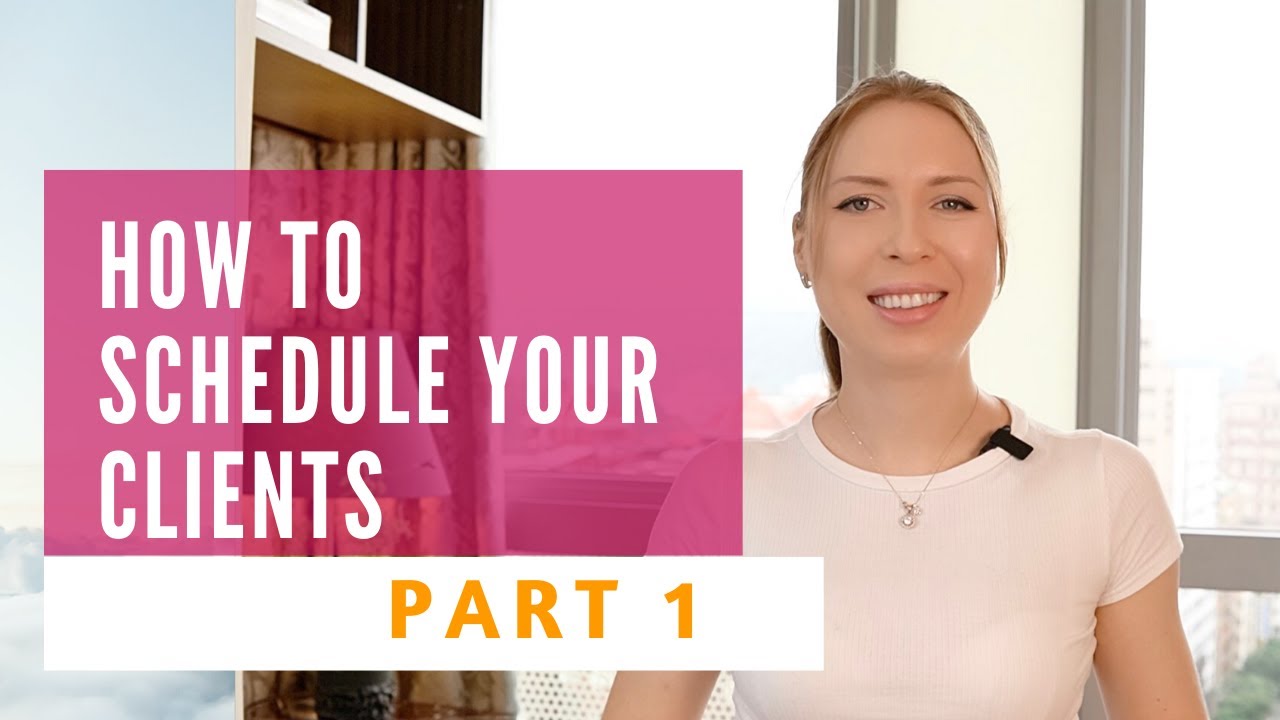 PART 1: How to easily book your clients? WHAT SCHEDULING TOOL DO I USE ...