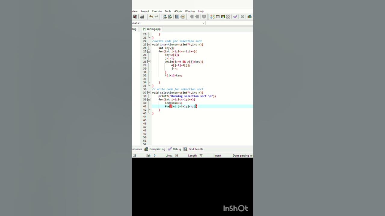169 Shorting Data Structure And Algorithm Codingod Youtube