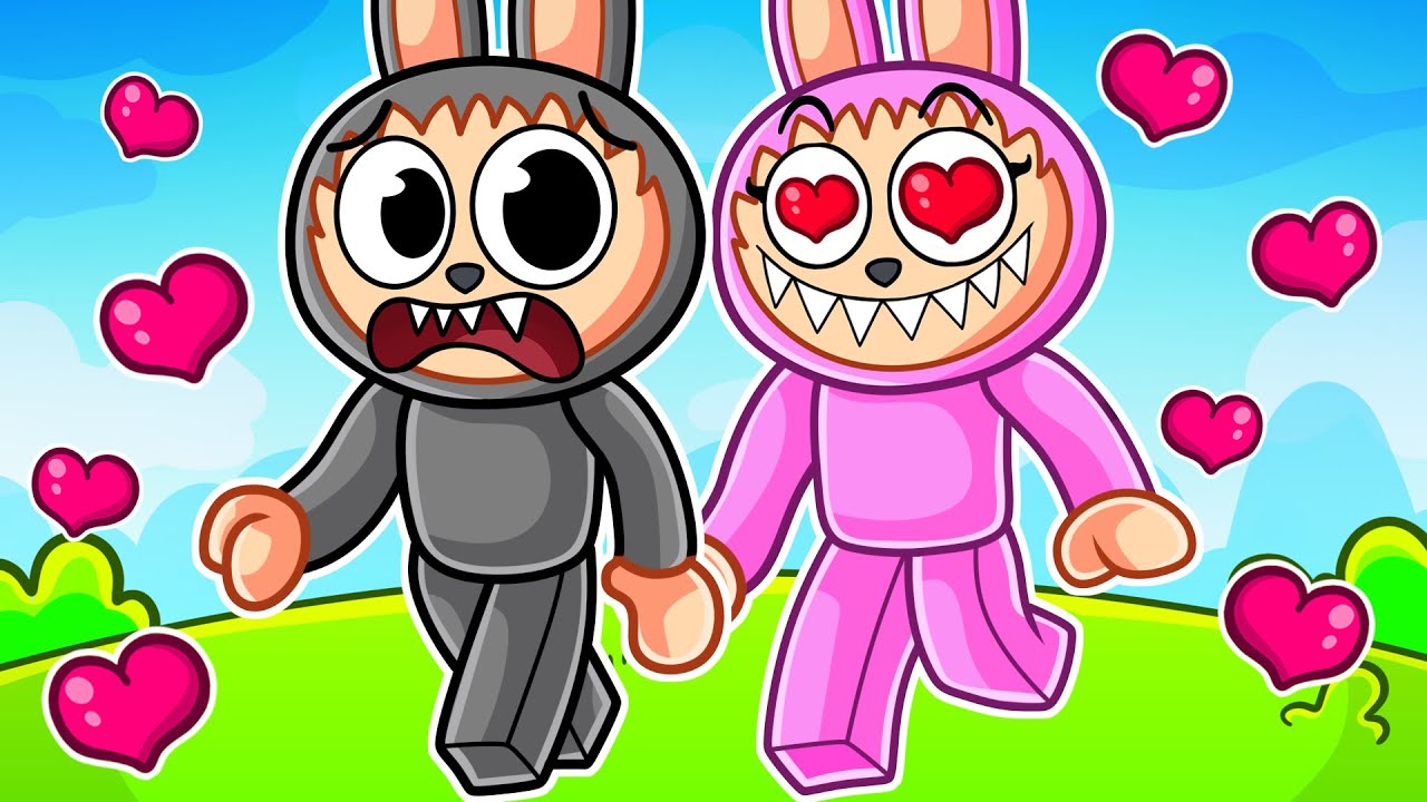 Pink Labubu Goes on 100 Dates with Gray Labubu in Roblox! - YouTube