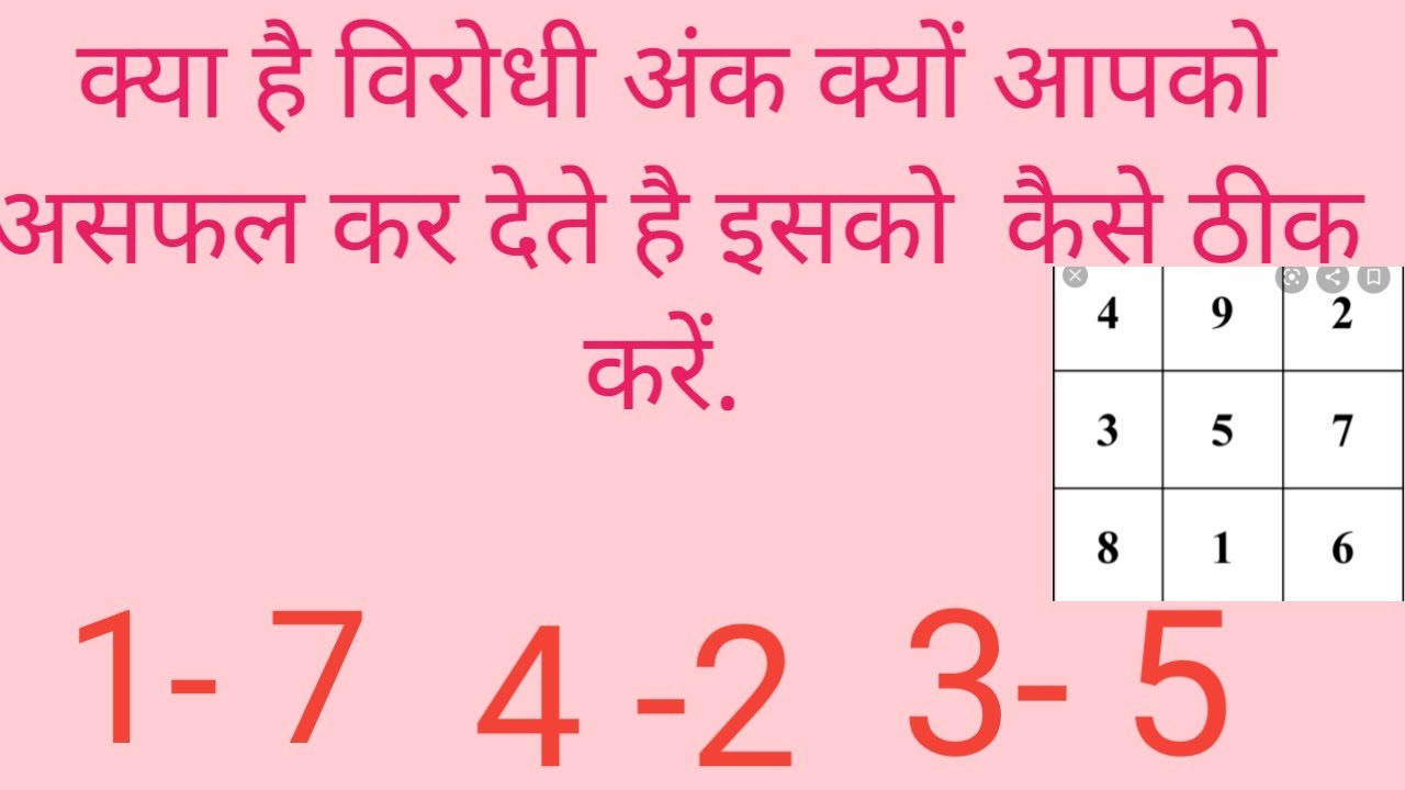 ANTI NUMBER BREAK CARRIER ,LOVE LIFE ,GROWTH ,HOW TO IMPROVE ANTI ...