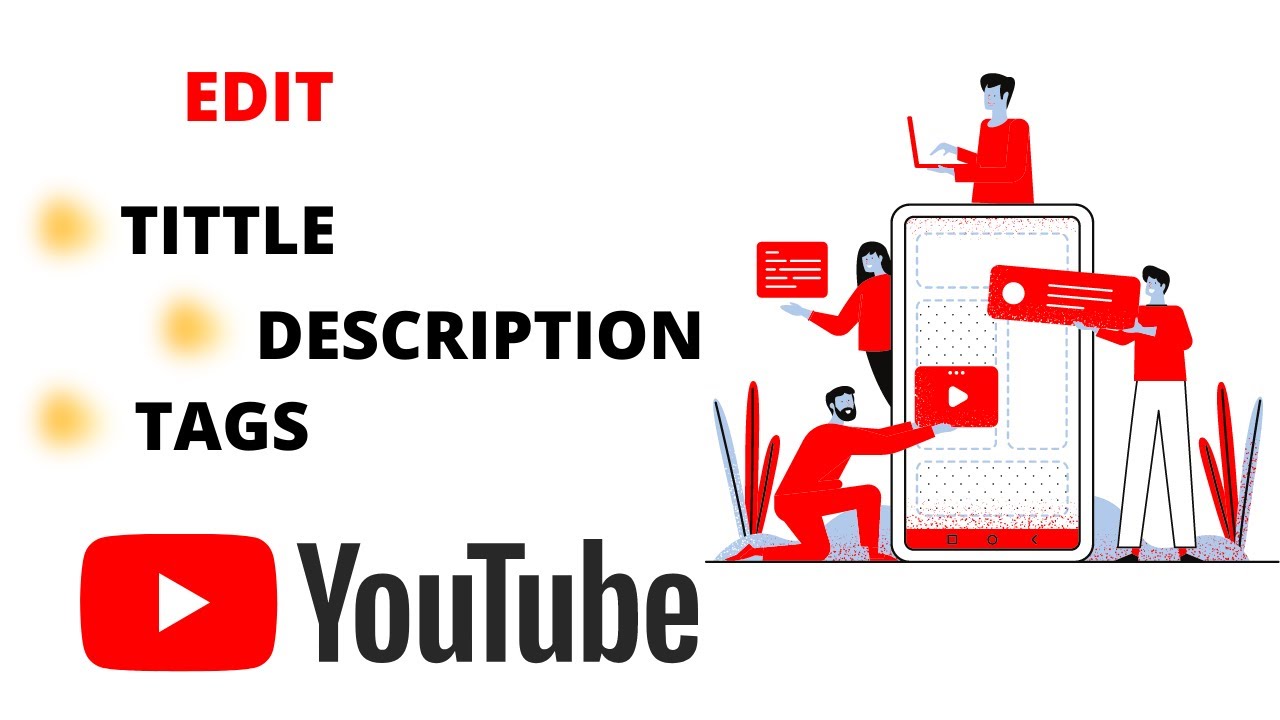 How to Edit title tags in Youtube app Deedar Ali official - YouTube