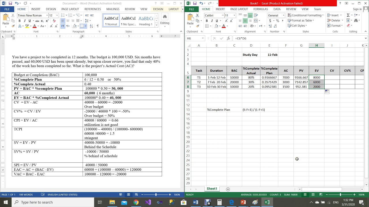 Calculation of EVM : Example 2 - YouTube