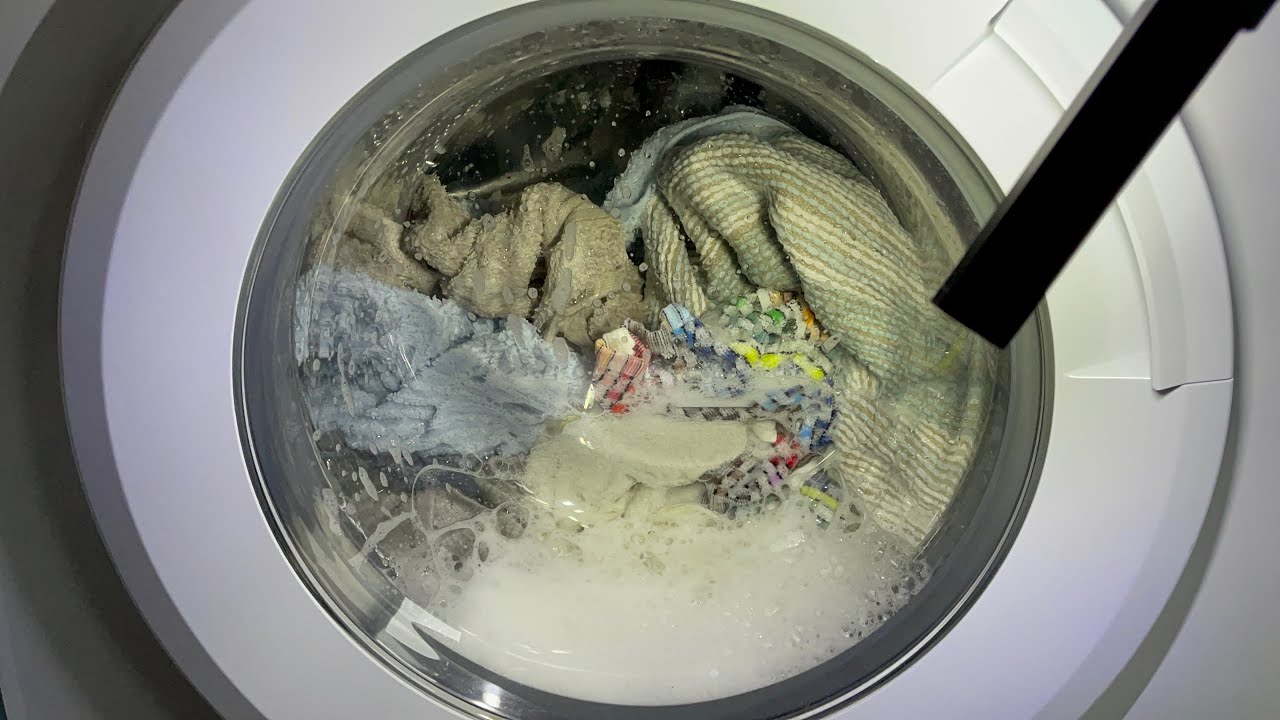 Beko WTG Daily Quick 60 extra rinse (final wash) - YouTube