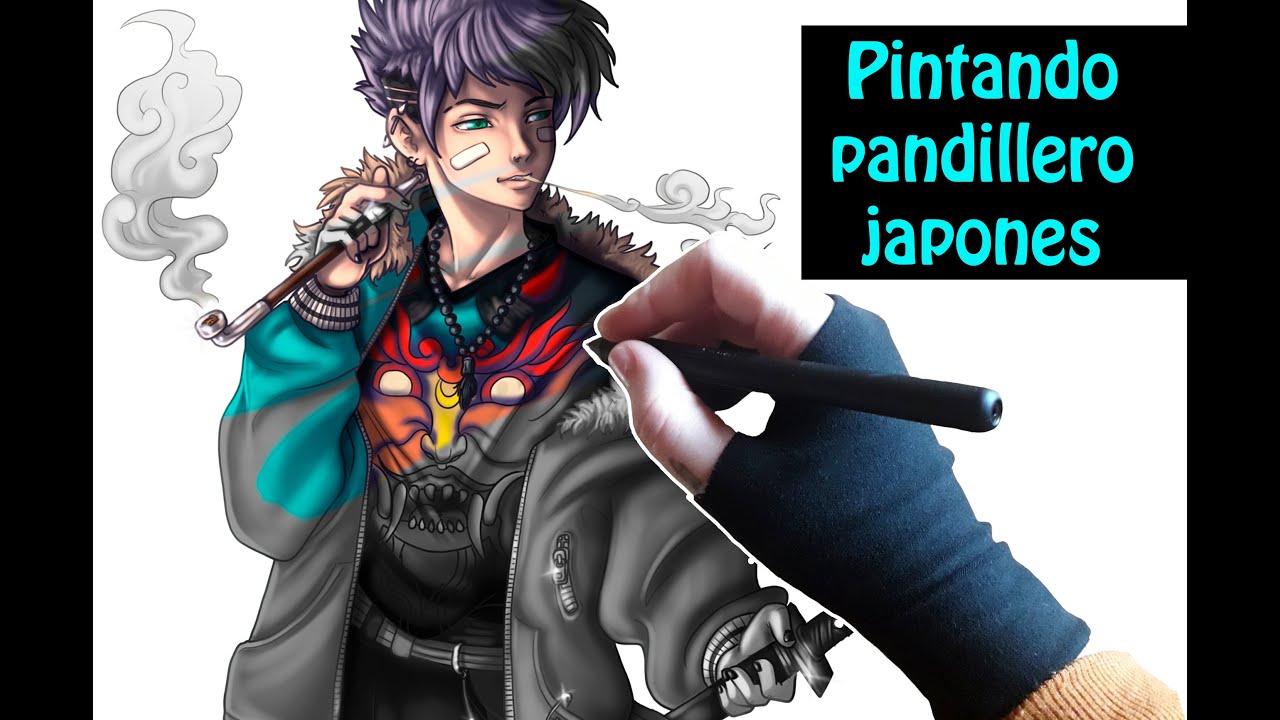 pintando pandillero japones - YouTube