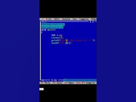 How to find area of circle in c program | Pratham Modesara #trending #coding #clanguage - YouTube