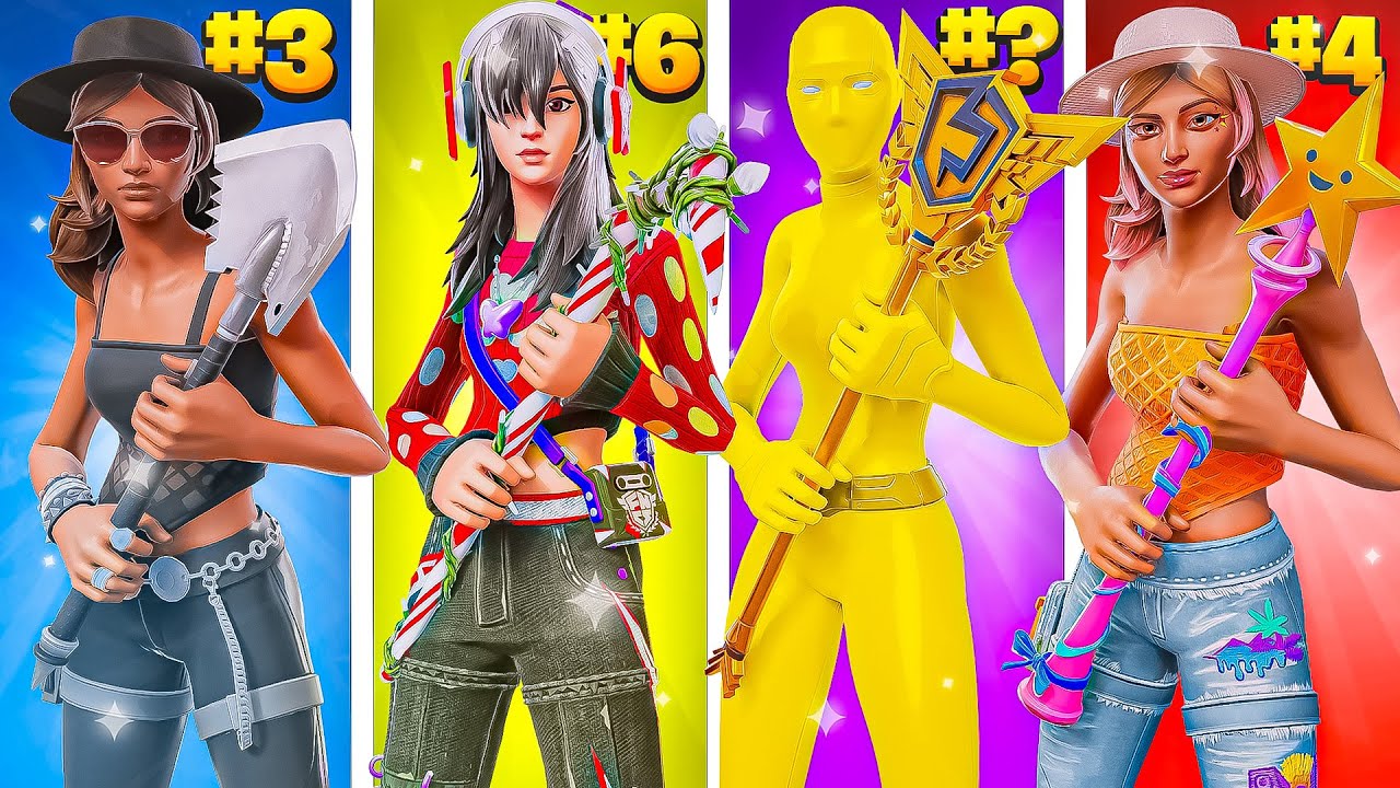 15 COMBOS de SKINS DE TRYHARD sur Fortnite 2025 ! - YouTube