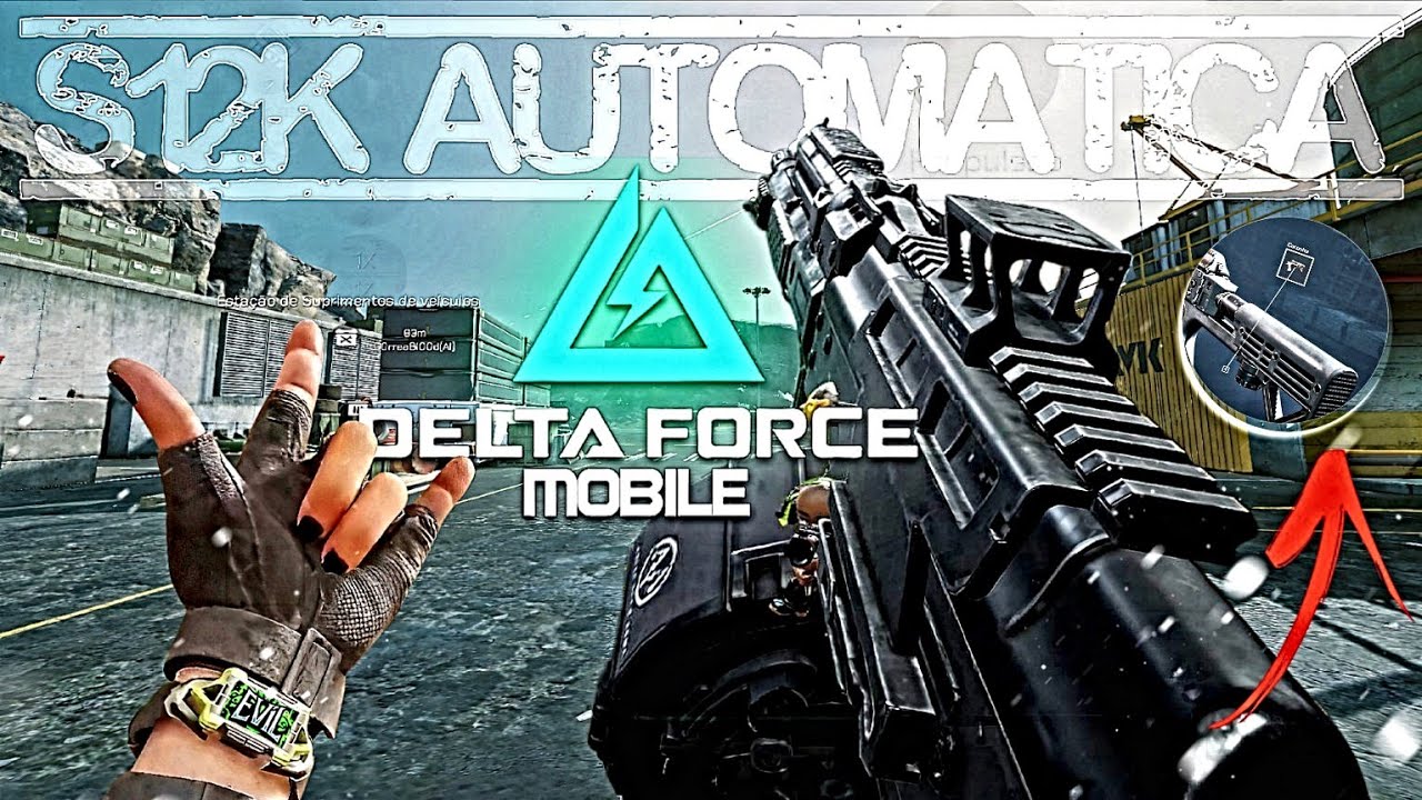 A S12K JA é INSANA, COM ESSA ACESSÓRIO ELA FICA AUTOMÁTICA! DELTA FORCE MOBILE - YouTube