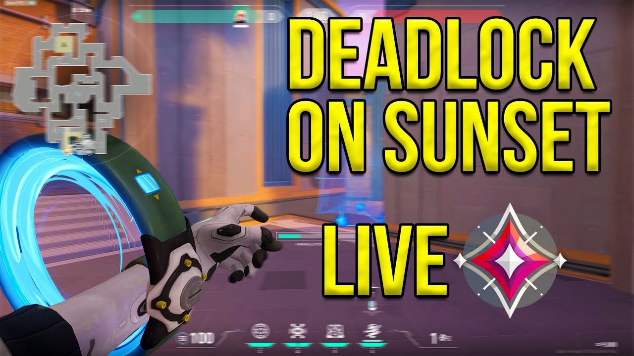 Sunset Deadlock Gameplay | !discord !rank !socials !gfuel - YouTube
