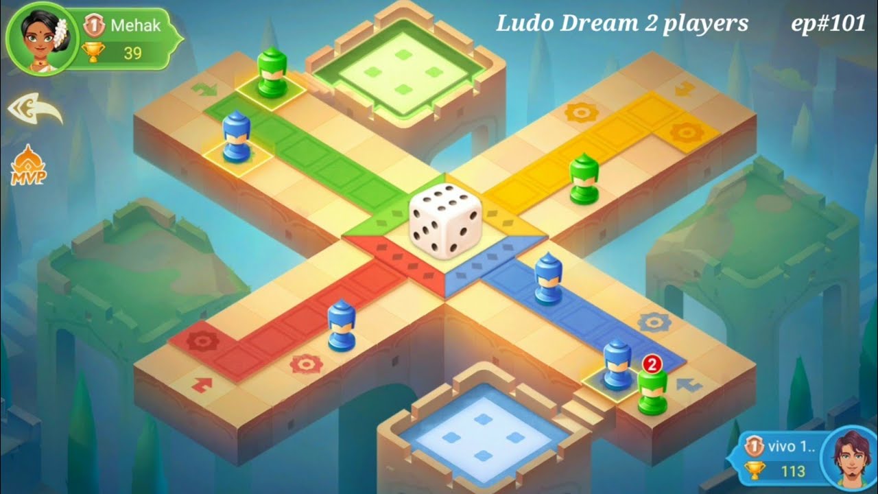 Ludo Dream game play 2 players / ludo game / ludo Khela / #101 / gp ...