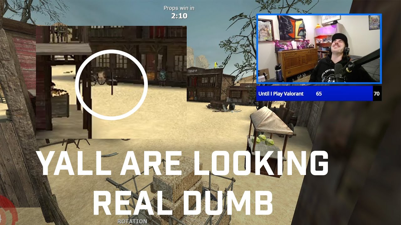 Isaac + Ben = 1 Total Brain Cell | SCUFFED GMOD PROP HUNT - YouTube