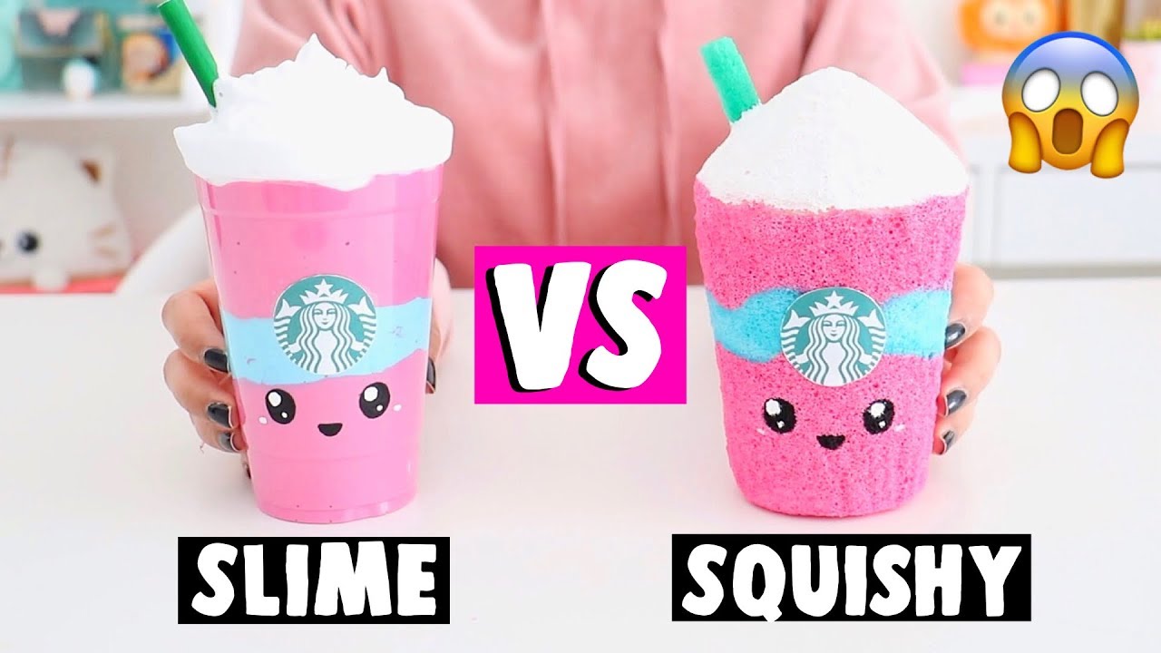 Making Slime Food vs Squishy Food! *extreme challenge* - YouTube