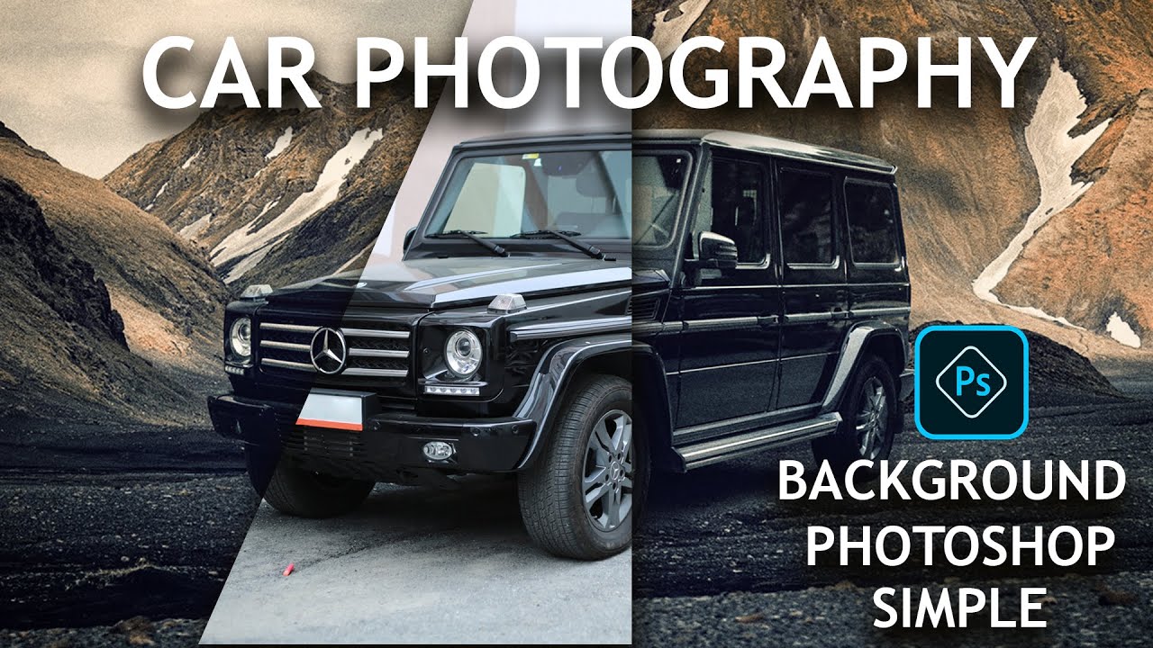 Car Photography for how to #Photoshop Mercedes G 63 AMG 2020 - YouTube