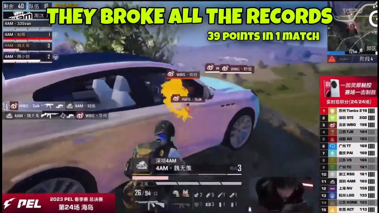 🥵4AM Shocked The World With This Chicken Dinner | From 12 position to 4th In Pel Grand Finals ...