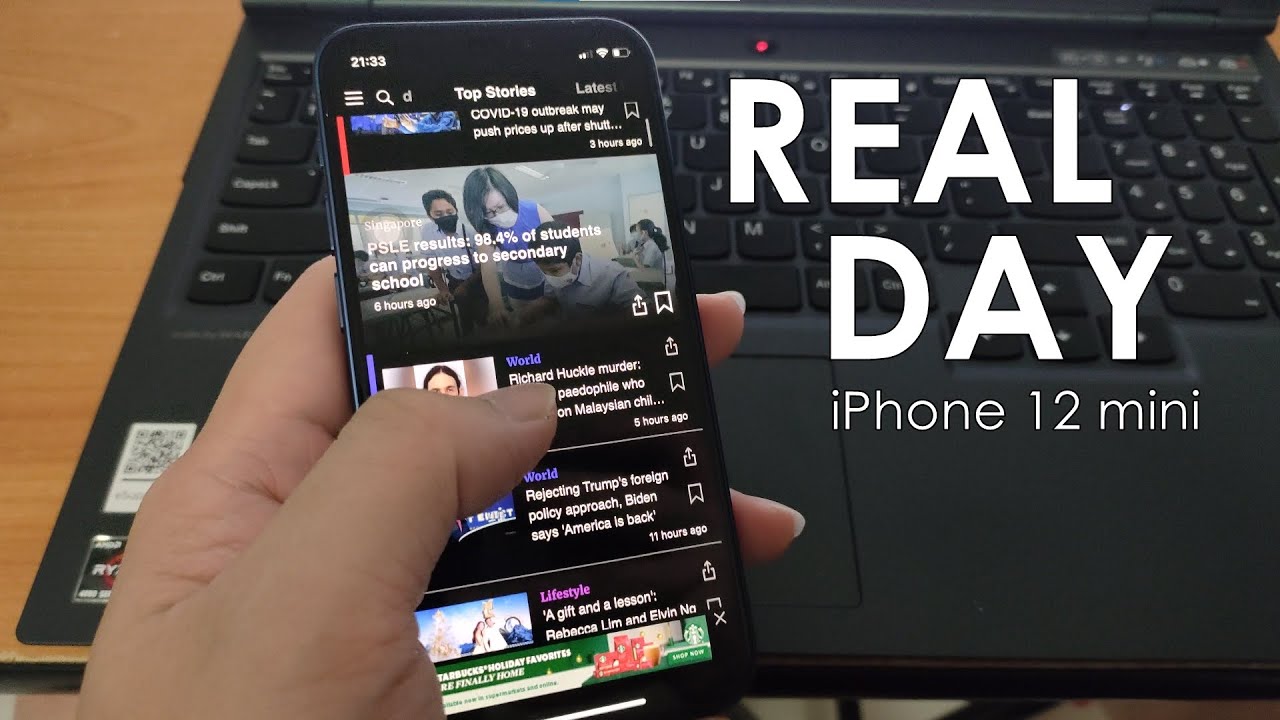 iPhone 12 mini: Real Day in The Life Review (Battery & Performance ...
