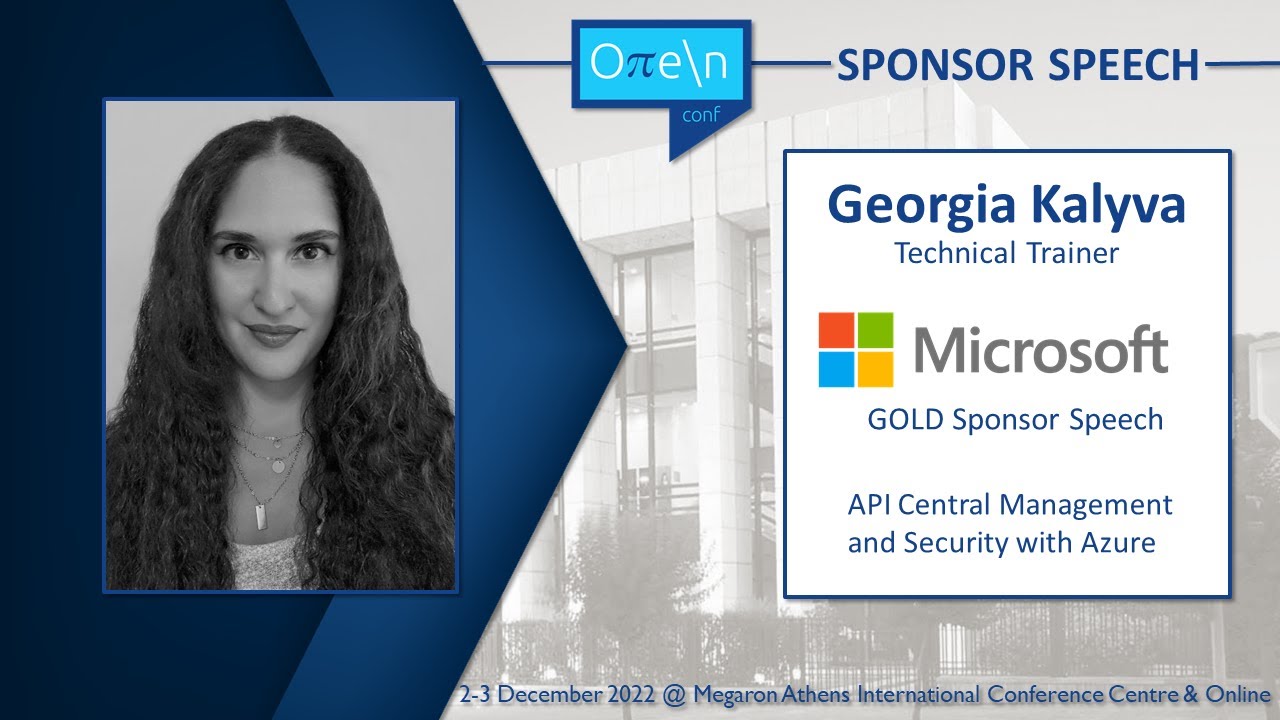 Sponsor: API Central Management and Security with Azure - Georgia ...