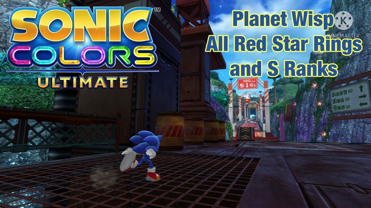 Sonic Colors Ultimate: Planet Wisp-All Red Star Rings and S Ranks - YouTube