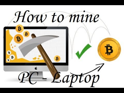 How to mine Bitcoin with Pc Laptop - YouTube