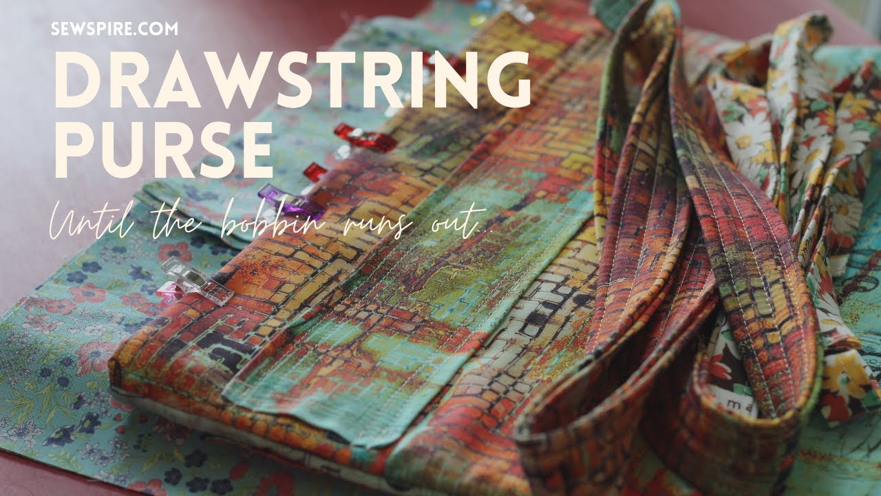 The Drawstring Purse : Perfect for Summer Living! 🌞 UTBRO - YouTube