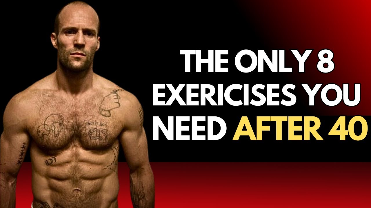 The Only 8 Exercises Men Over 40 NEEDS for Muscle Growth - YouTube
