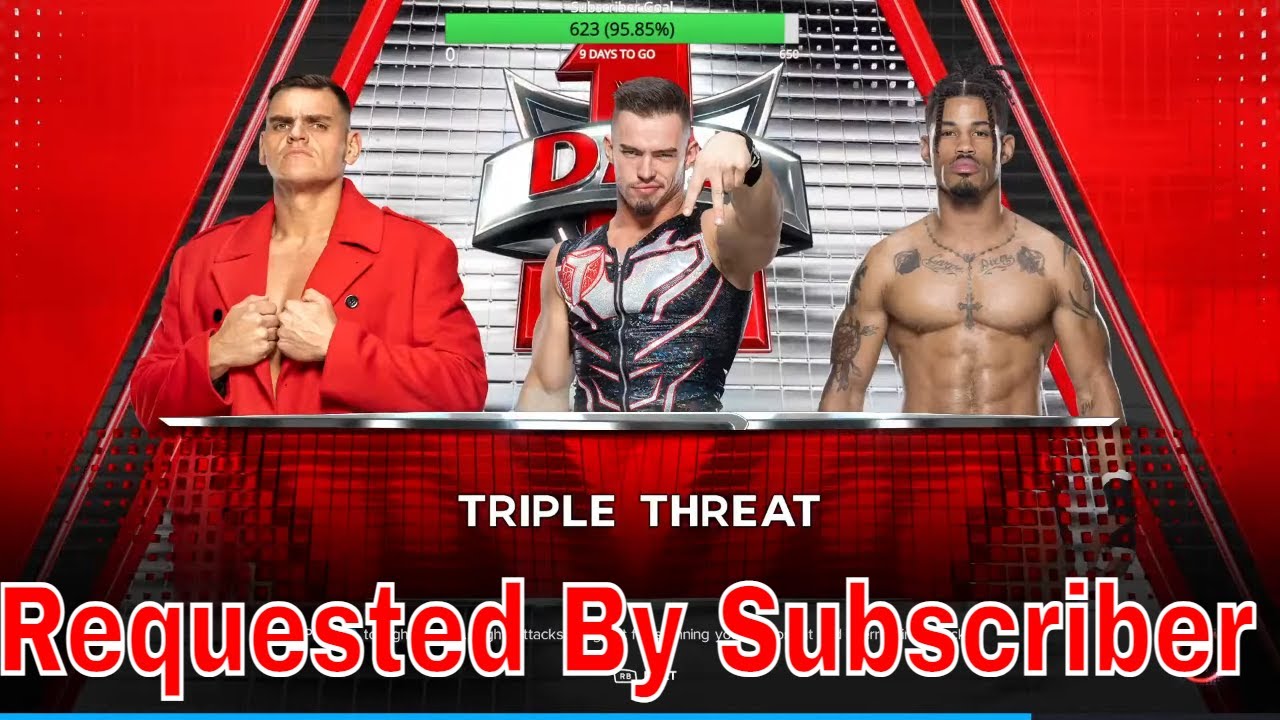 Triple Threat Match - Requested by @nicholasmanfredonia1226 - YouTube