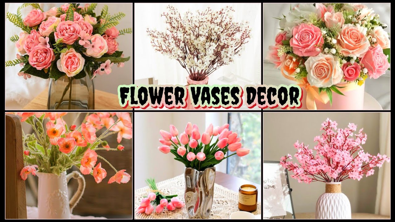 100 Stunning Flower Vase Decor Ideas for Home | Easy DIY Home Decor ...