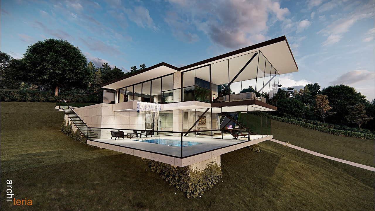 Architeria Architects - A Striking, Ultra Modern Beach House Designed ...