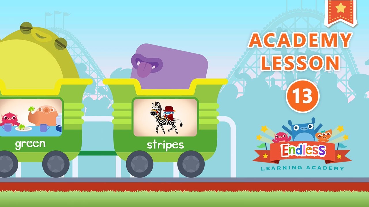 Endless Learning Academy - Lesson 13 - RED, BLUE, YELLOW, GREEN ...