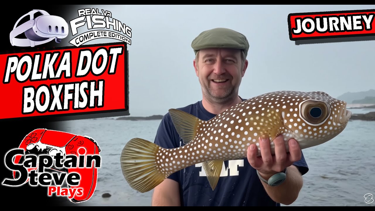 Real Vr Fishing - Catching The Polka Dot Boxfish - Japan Environment Journey - Party Crasher 2 ...