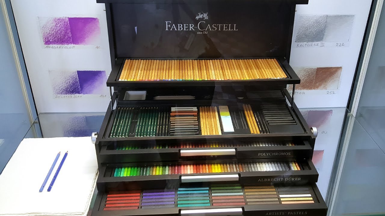 Unboxing The New Faber Castell Art & Graphic Collection Set | Yang baru ...