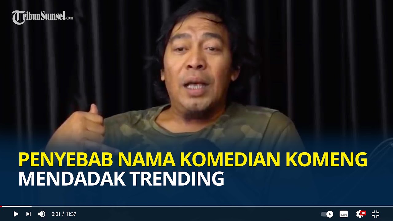 Penyebab Nama Komedian Komeng Mendadak Trending dan Dianggap Tak Etis ...