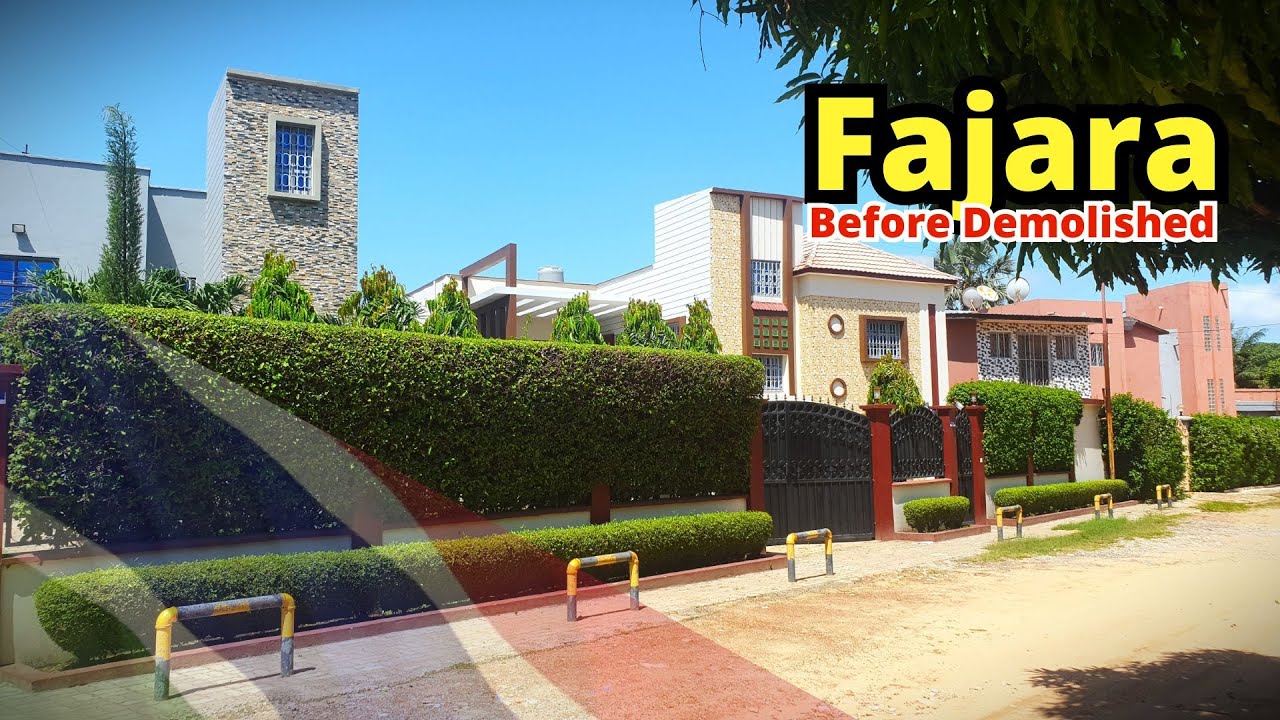 Fajara Before Demolition The Gambia - YouTube