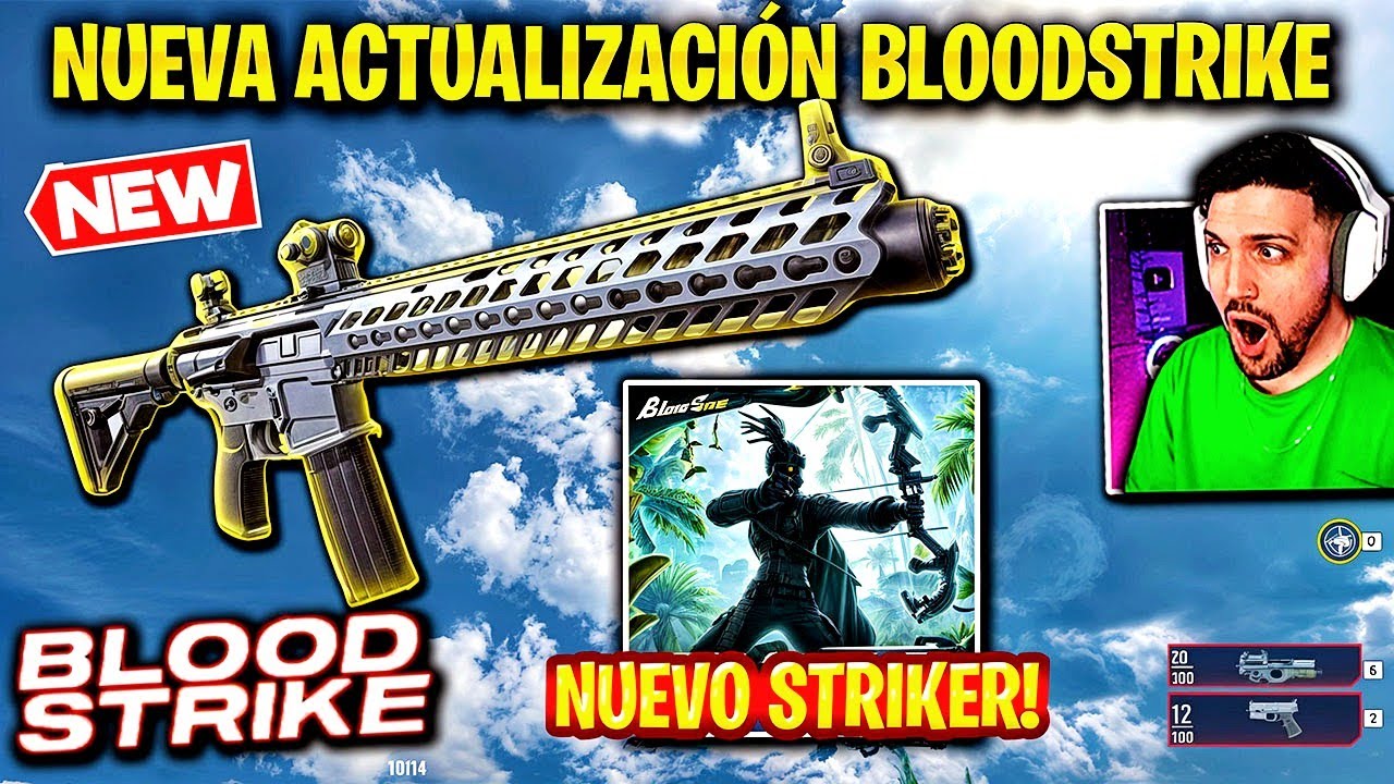 NUEVO STRIKER, NUEVA ARMA MCX y PASE en BLOODSTRIKE! - ACTUALIZACIÓN EN ...