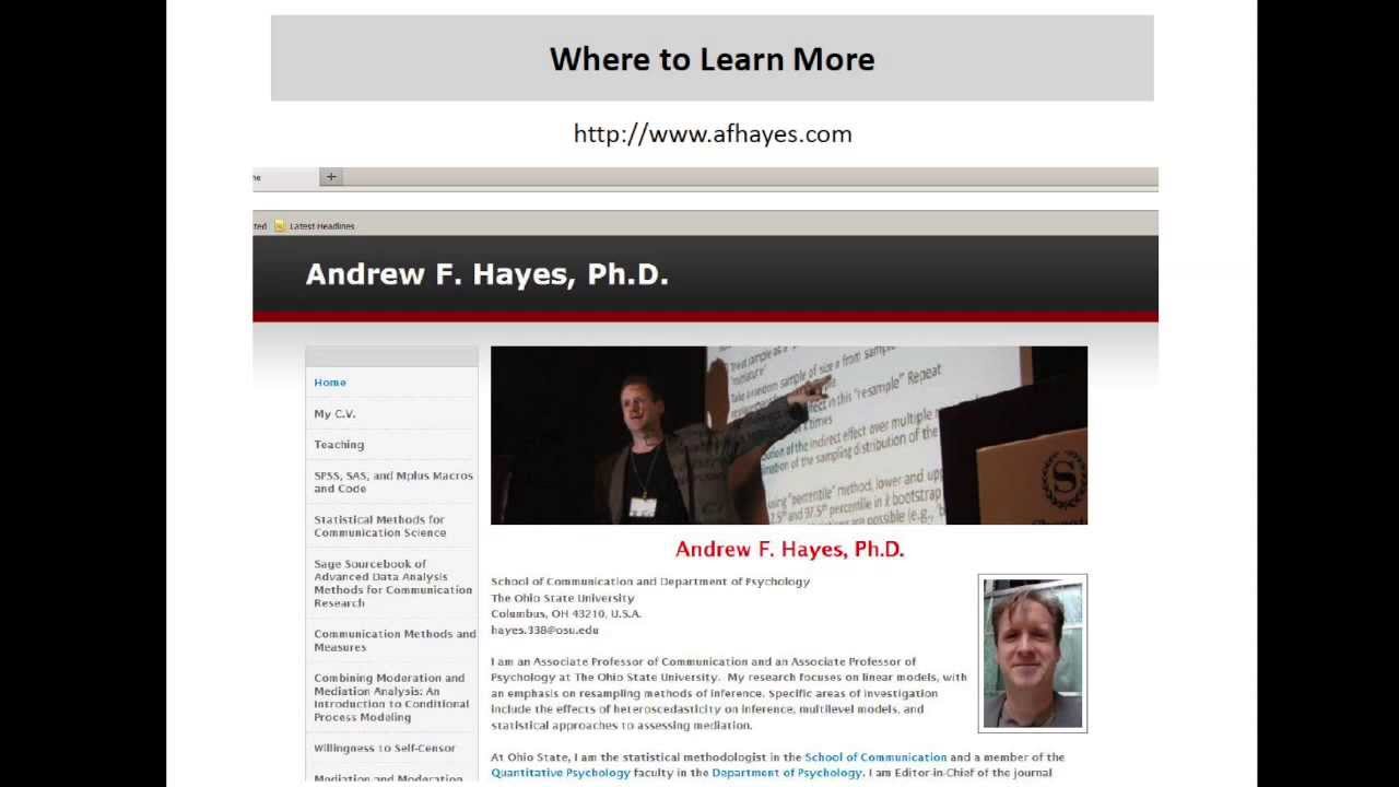 Andrew Hayes Discusses Modern Integration Of Mediation And Moderation andrew-hayes-discusses-modern-integration-of-mediation-and-moderation