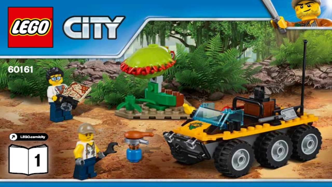 LEGO City Jungle Explorers 2017 JUNGLE EXPLORATION SITE 60161 #1 - YouTube
