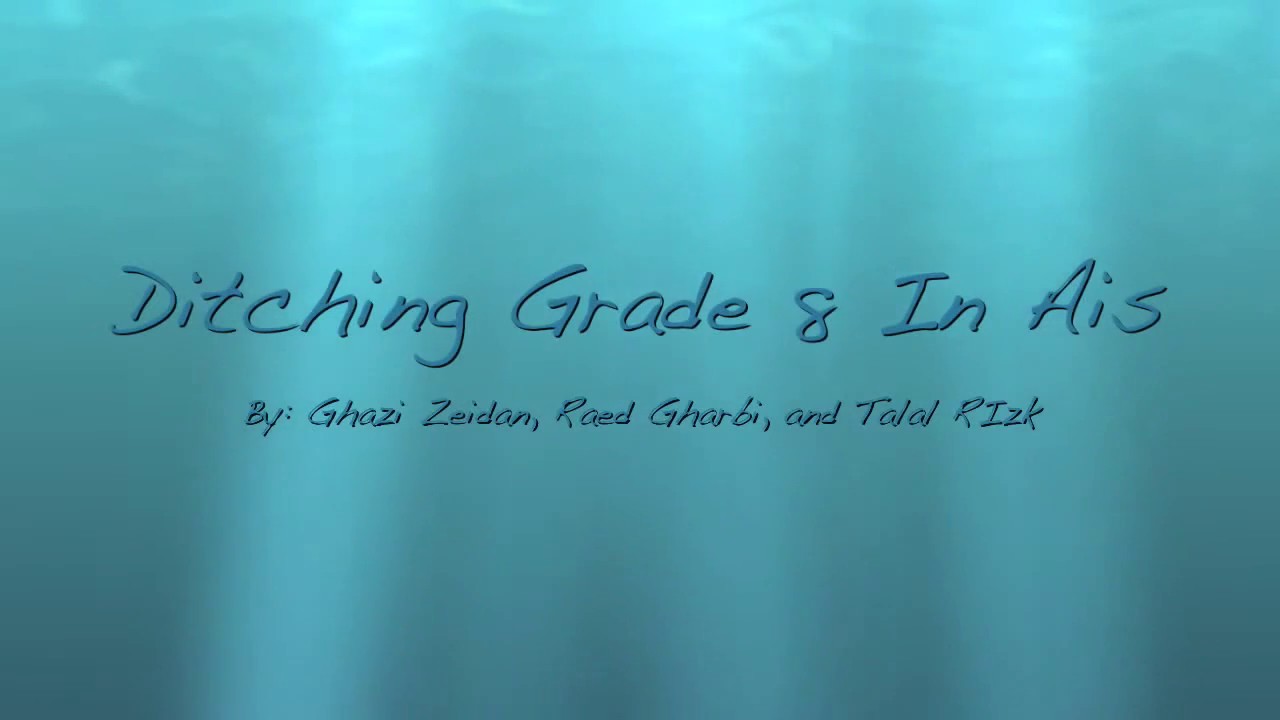 Ditching Class Educational Video - YouTube