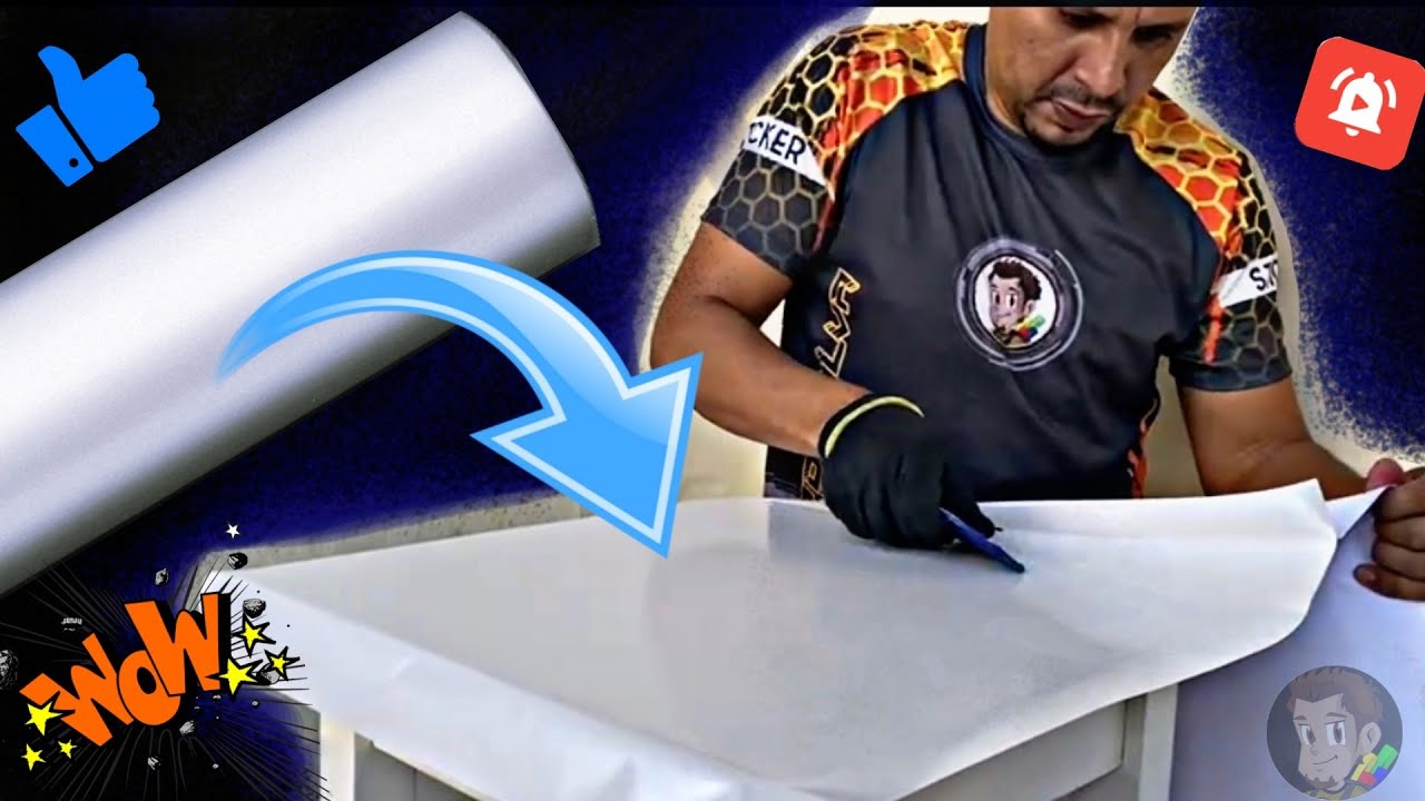 FICOU LINDA!! | APRENDA A ENVELOPAR MÓVEIS!! | MESA - YouTube