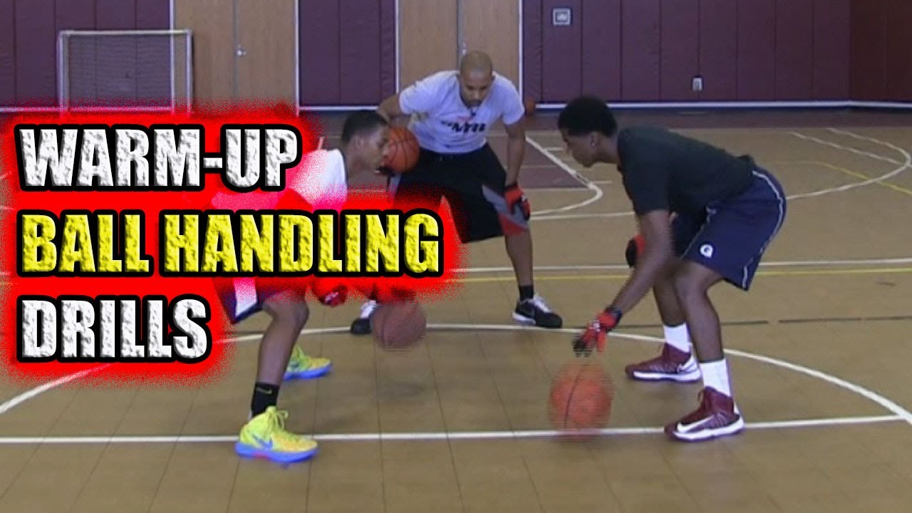 5 DRIBBLE WARM-UP BALL HANDLING DRILL - COACH GODWIN EP: 97 - YouTube