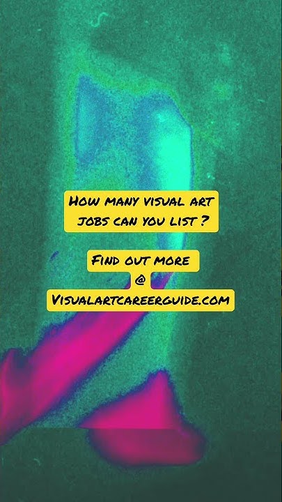 List visual art careers - YouTube