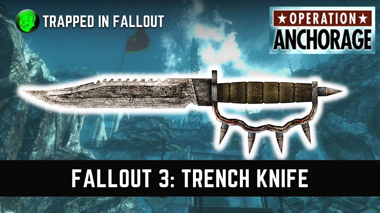 Fallout 3: Trench Knife Unique Weapon - YouTube