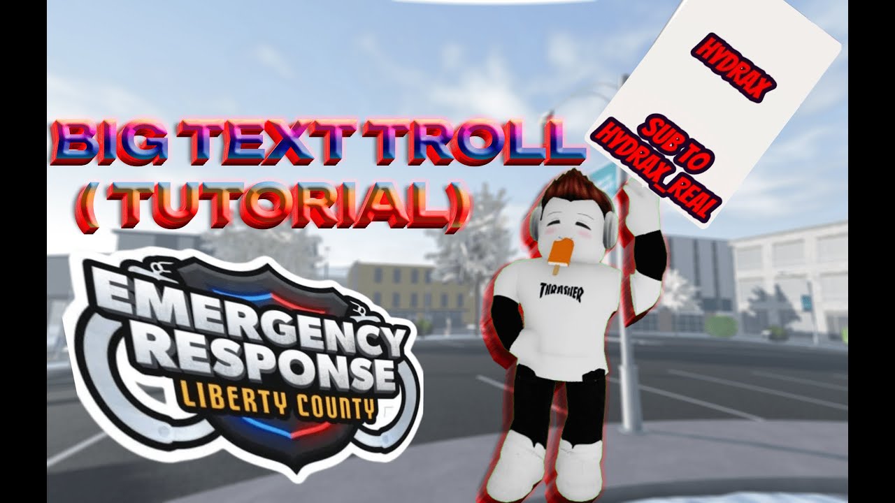 ERLC Big Text (Tutorial) - YouTube