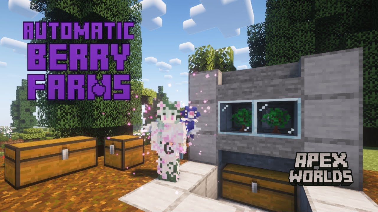 Cobblemon Automatic Berry Farms! - YouTube