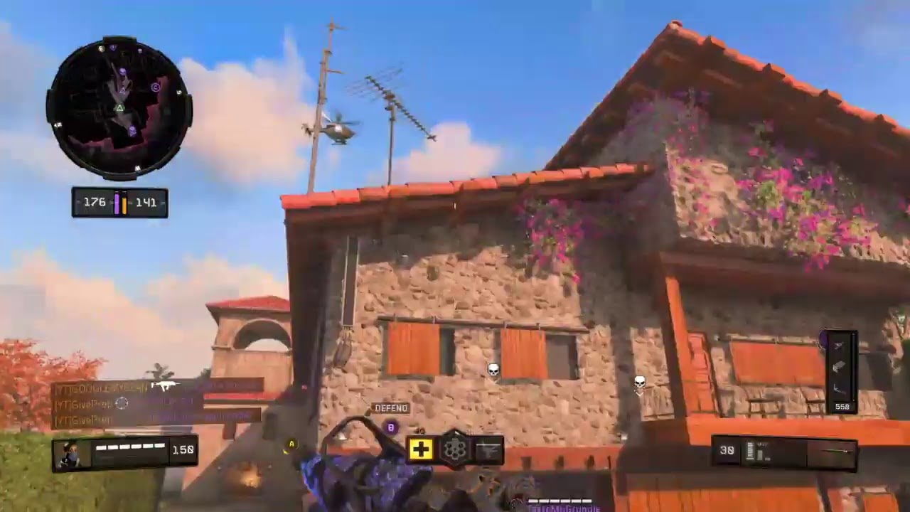 BO4 new m16 dlc gun game play - YouTube