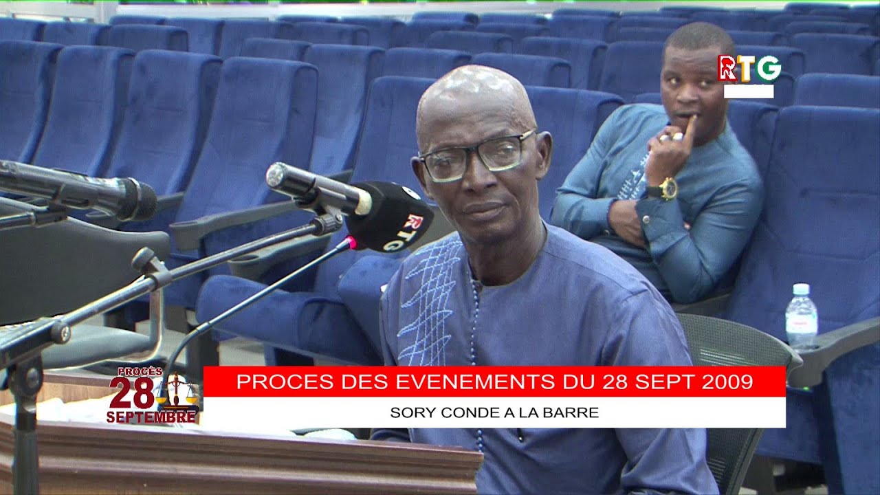 SORY CONDE A LA BARRE. RTG GUINEE 224. - YouTube