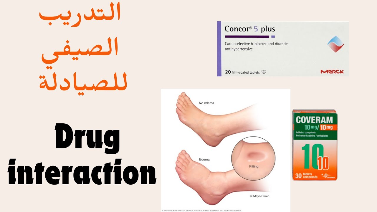 التدريب الصيفي للصيادلة Case study #16 تداخل دوائي مهم لمرضى ضغط الدم ...