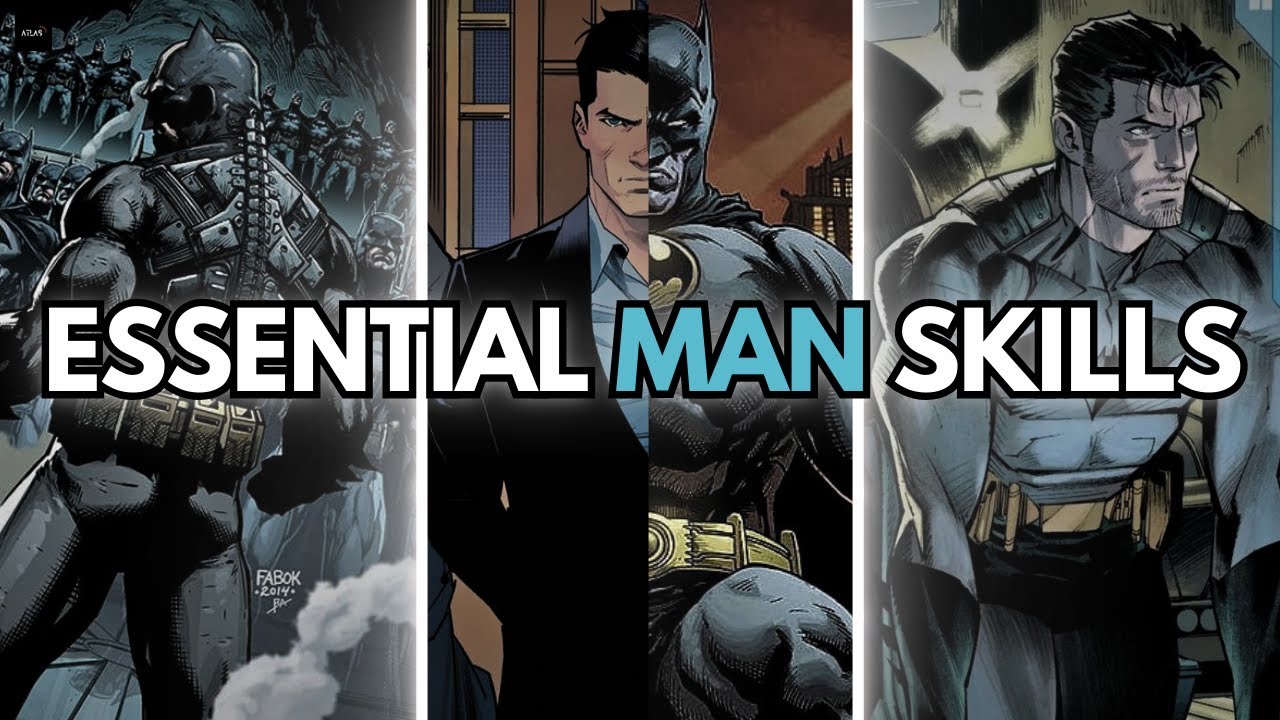 Batman's Essential Skills Every Man Needs in LIFE - YouTube