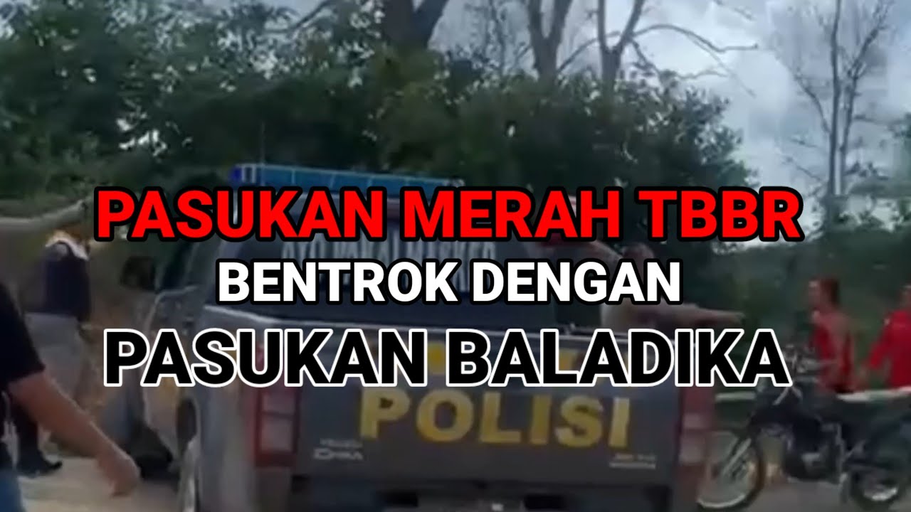 B3NTROK‼️PASUKAN MERAH TBBR VS PASUKAN BALADIKA‼️KOK BISA?? - YouTube